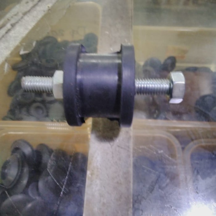 Double Bolt Mounting Rubber 5 X 4 Cm Genset Mounting 7.5 X 5 Cm ...