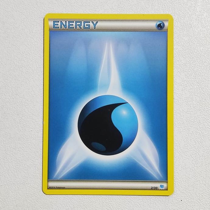 Water Energy 2/30 -XY Trainer Kit Pikachu Libre & Suicune Pokemon Card ...