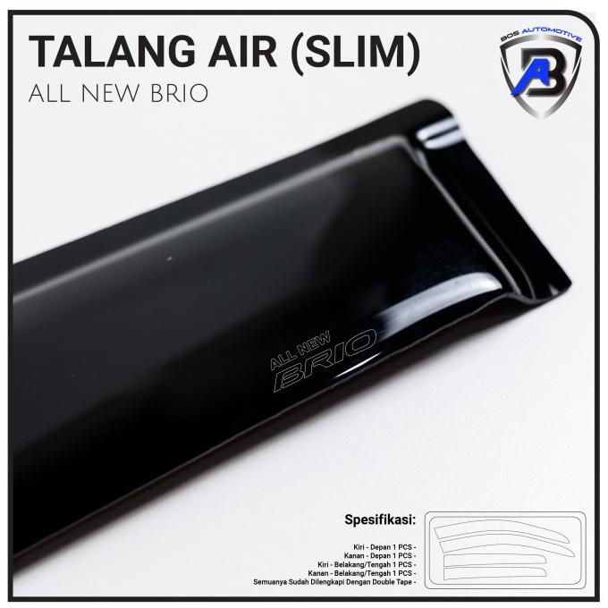 Honda All New Brio Car Door Gutters Slim High Quality Model | Shopee ...