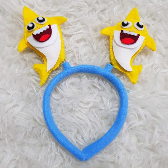 Baby Shark Character Headband BabyShark PinkFong Pink Shark Costume ...