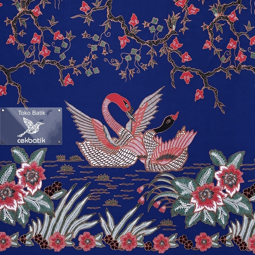 Batik Fabric - Batik Fabric - Special Goose Motif Batik Sweet Color ...