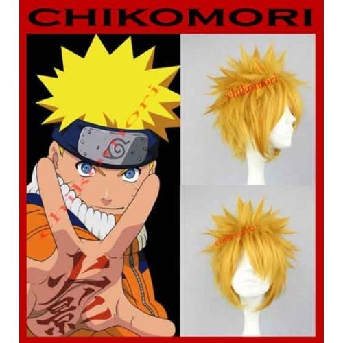 Naruto Wig (Good Quality) | Shopee Malaysia