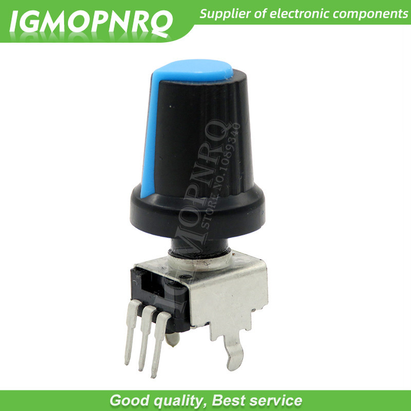 5 Pairs RV09 Vertical 1K~500K ohm Adjustable Resistor 3pin Sealing ...