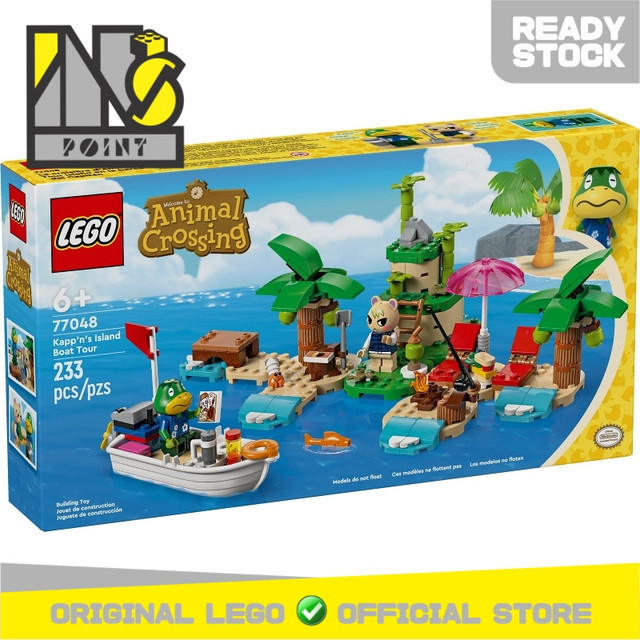 Lego 77048 - Animal Crossing - Kapp'n's Island Boat Tour | Shopee Malaysia