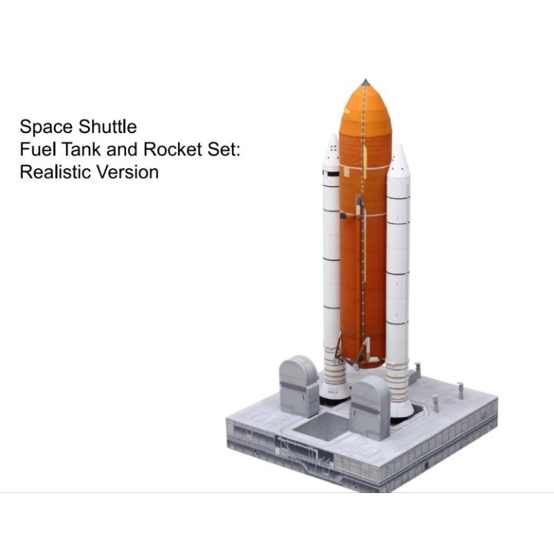 Space plane launcher rocket papercraft pattern sheet (CP-Ae12) | Shopee ...