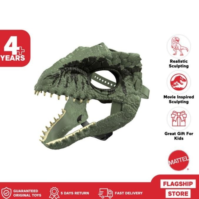Jurassic World Giganotosaurus Green Head Mask - Action Figure Toys ...