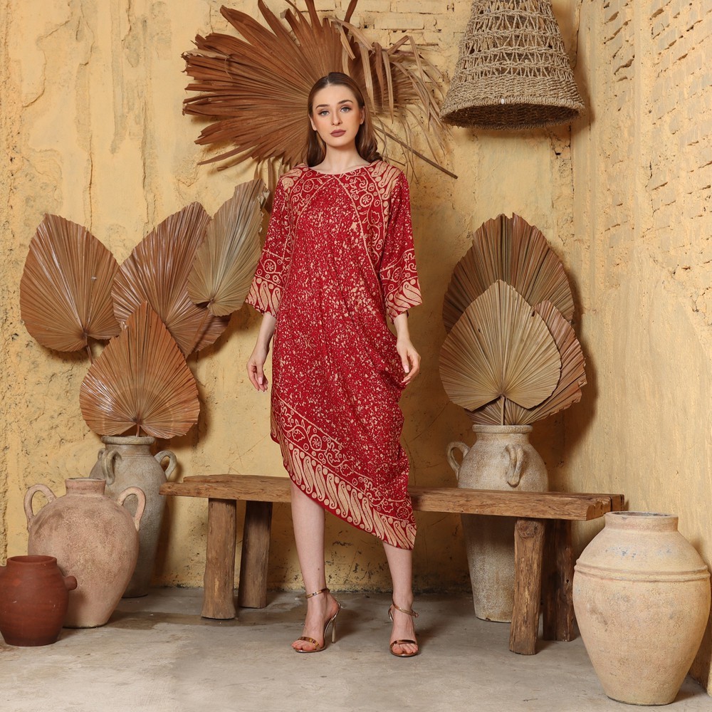 Rinjanie Batik - Bombai Hand Dress Series - Batik Dress - Modern Batik ...