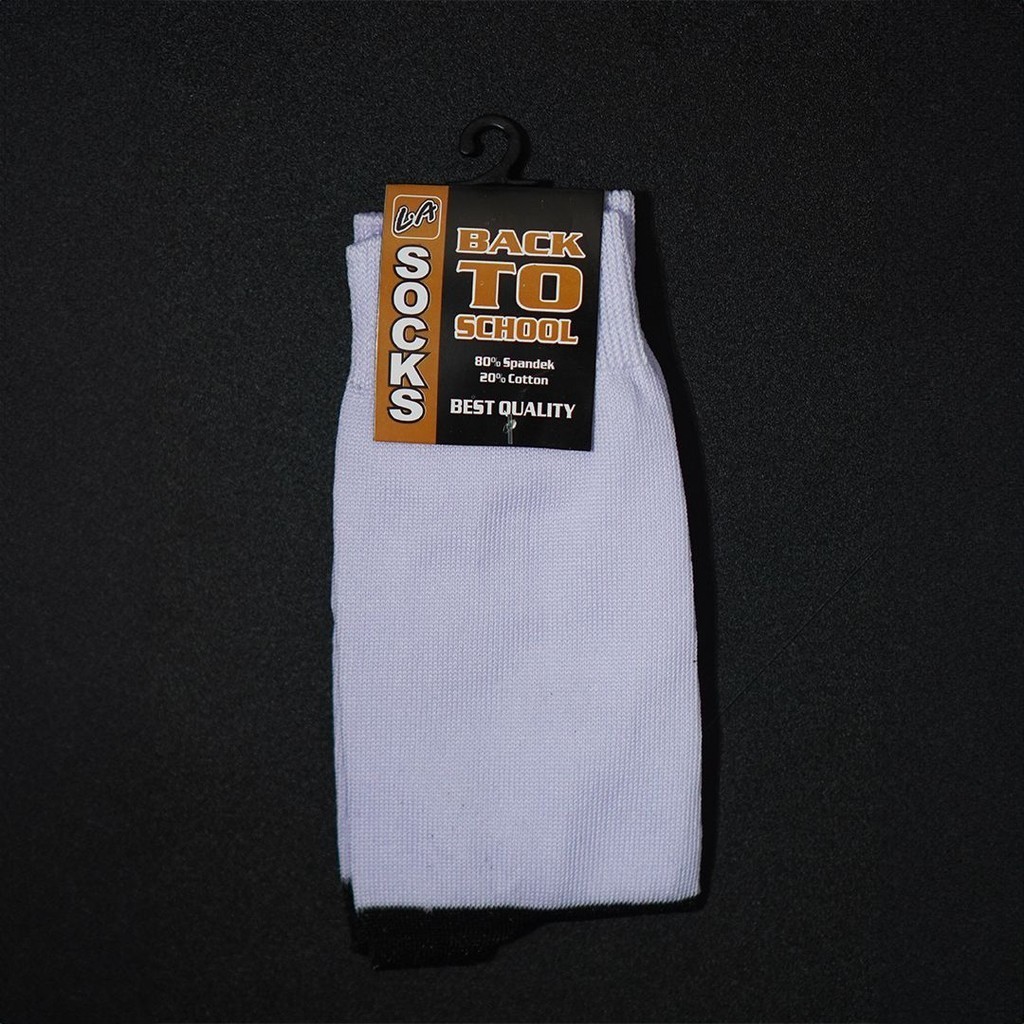 (Content Of 6 Pairs) Best Quality SPANDEX School Socks (SMP, SMA, SD ...