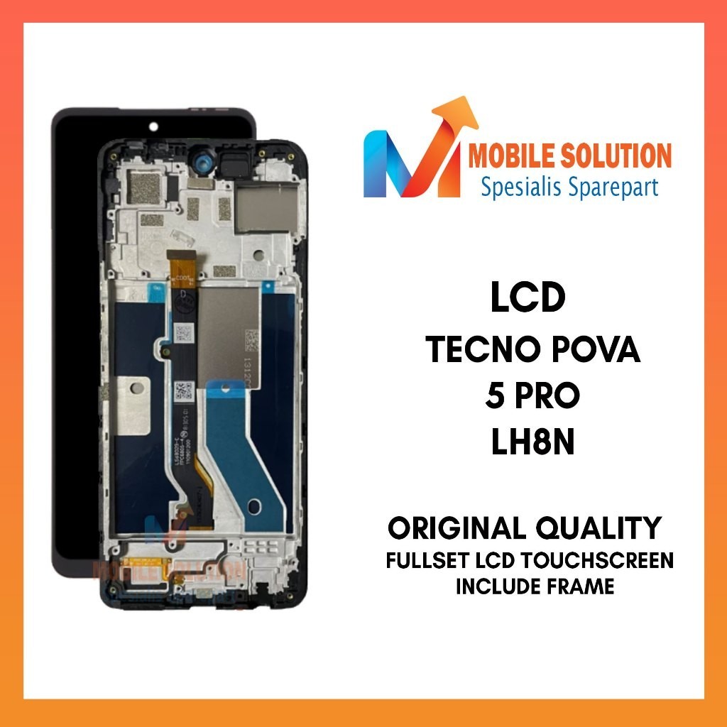 Wholesale LCD Tecno Pova 5 Pro LH8N Includes Frame Original 100% ...