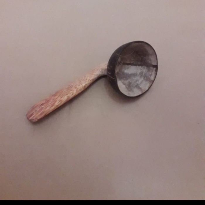 KAYU Padang Rice Scooper Diameter 6CM Palm Wood Rice Scooper Rice ...