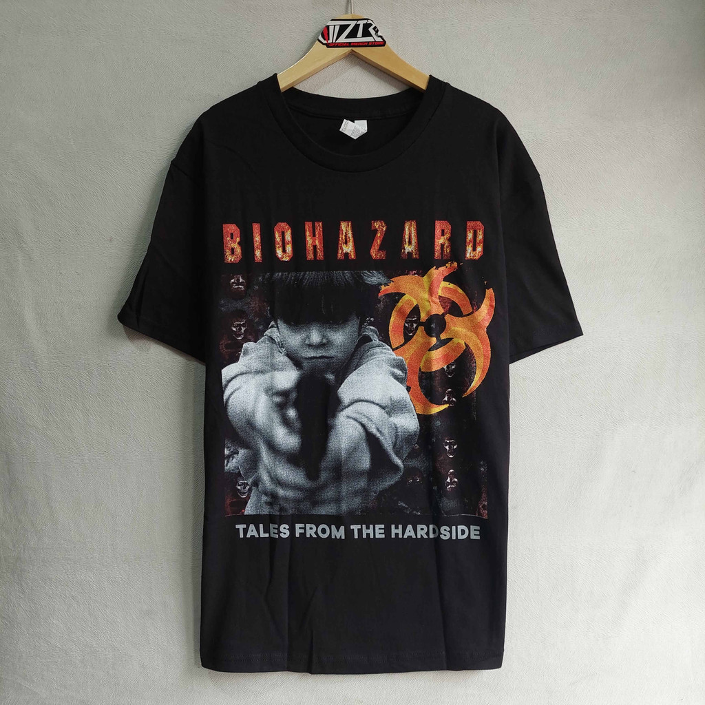 Biohazard Official Band T Shirt - TALES FROM THE HARDSIDE Original ...