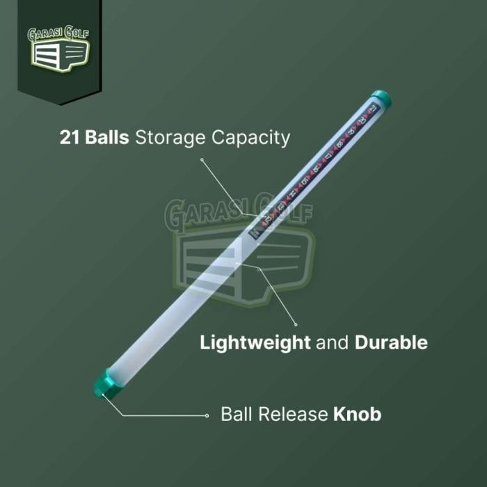 Plastic Golf Ball Picker Tube- Original Top Plastic Collector Ball Pick ...