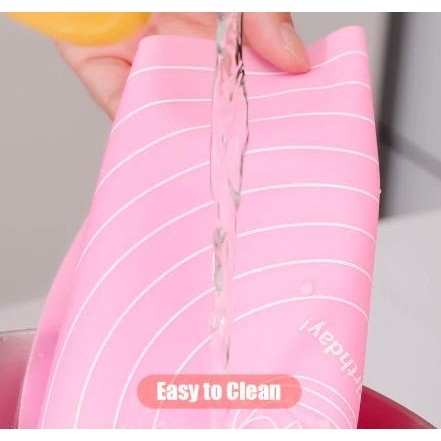 Round Silicone Cake Dough Mat Baking Mat Silicone Round Silpat Silicon ...