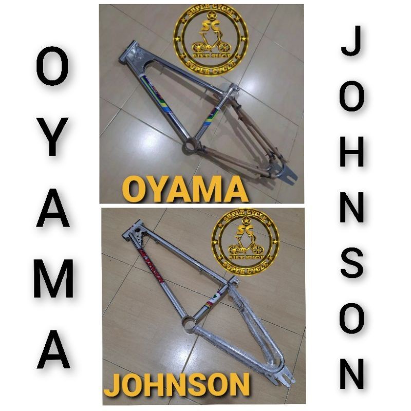 Successful Bike - OYAMA / JOHNSON CHROME BMX FRAME | Shopee Malaysia