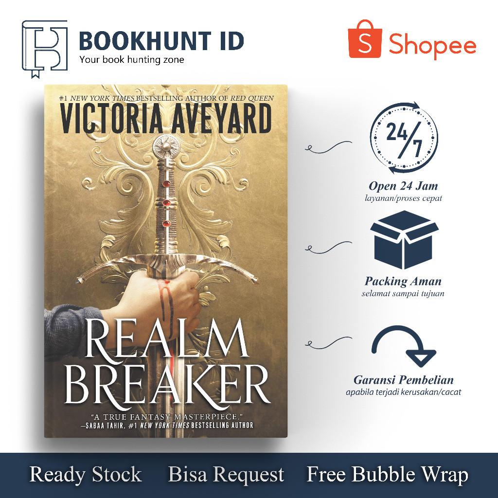 Realm Breaker (Realm Breaker, 1) by Victoria Aveyard (English) | Shopee ...