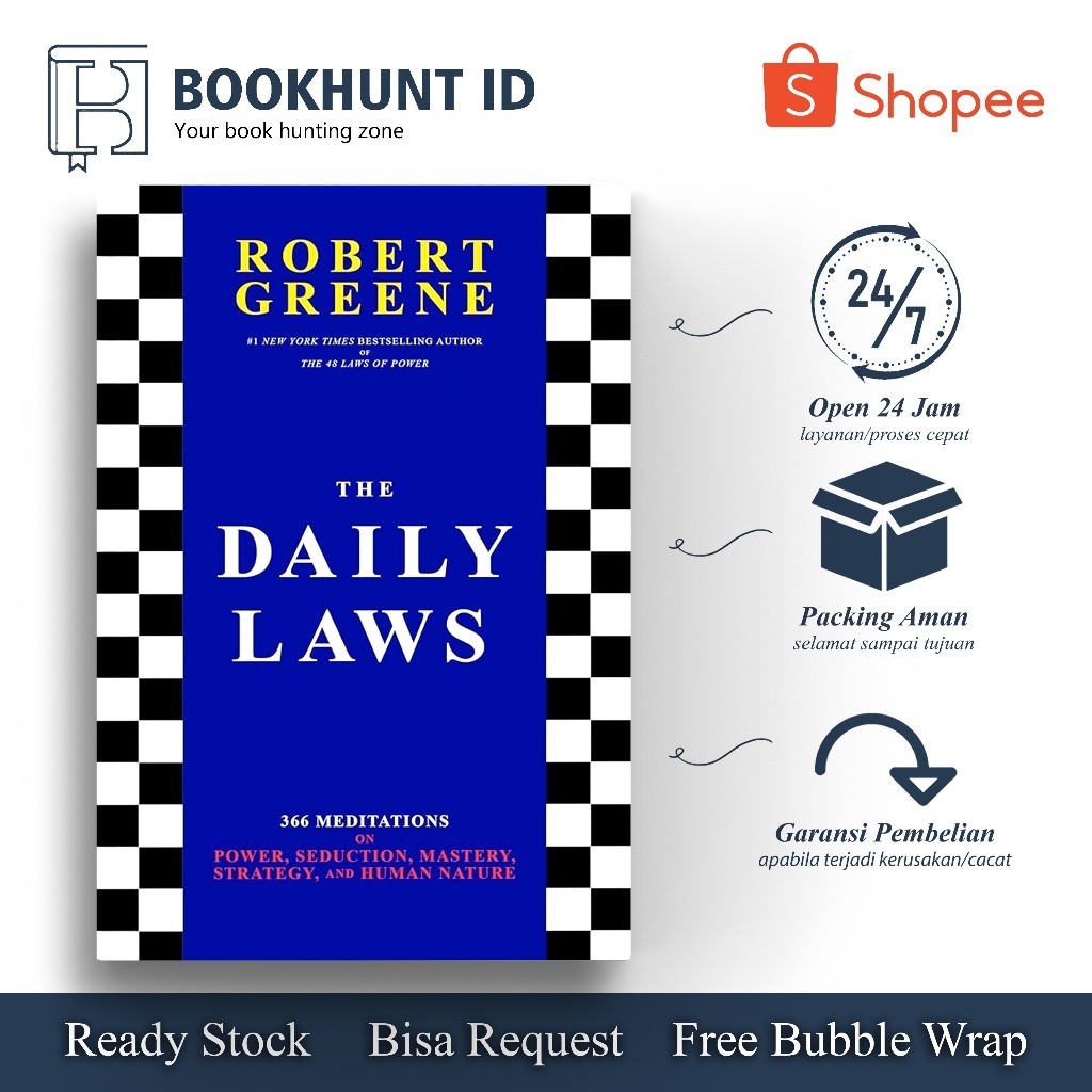 The Daily Laws by Robert Greene (English) | Shopee Malaysia