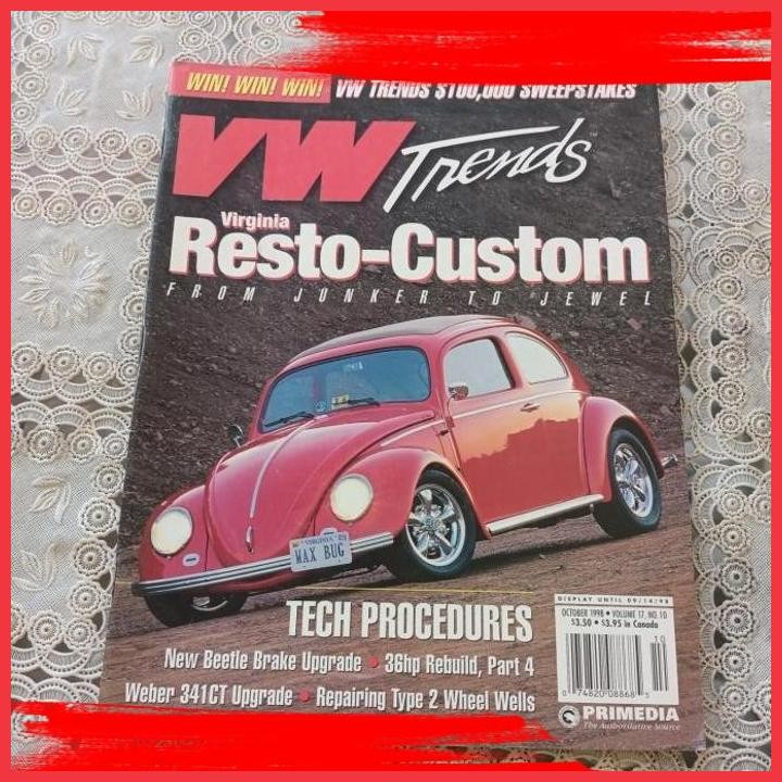 (TBM) Vw TRENDS Magazine - VIRGINIA RESTO CUSTOM | Shopee Malaysia