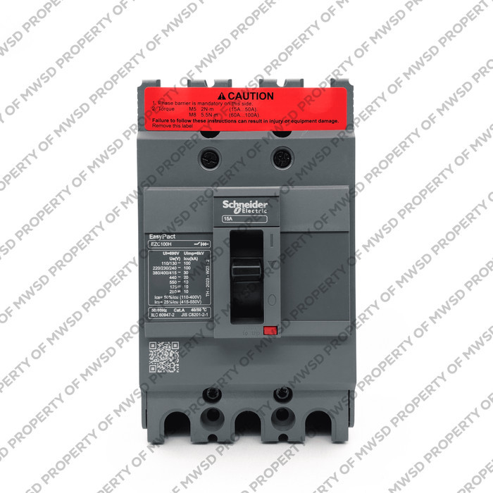 Schneider MCCB 30KA EZC100H 3P 15A EZC100H3015 | Shopee Malaysia
