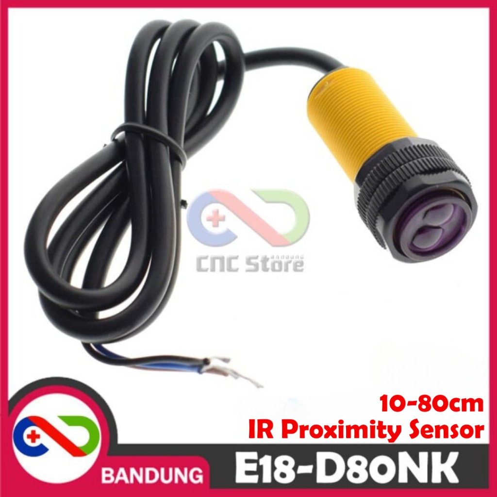 E18-d80nk INFRARED ADJUSTABLE DISTANCE SENSOR SWITCH SENSOR 10-80CM ...