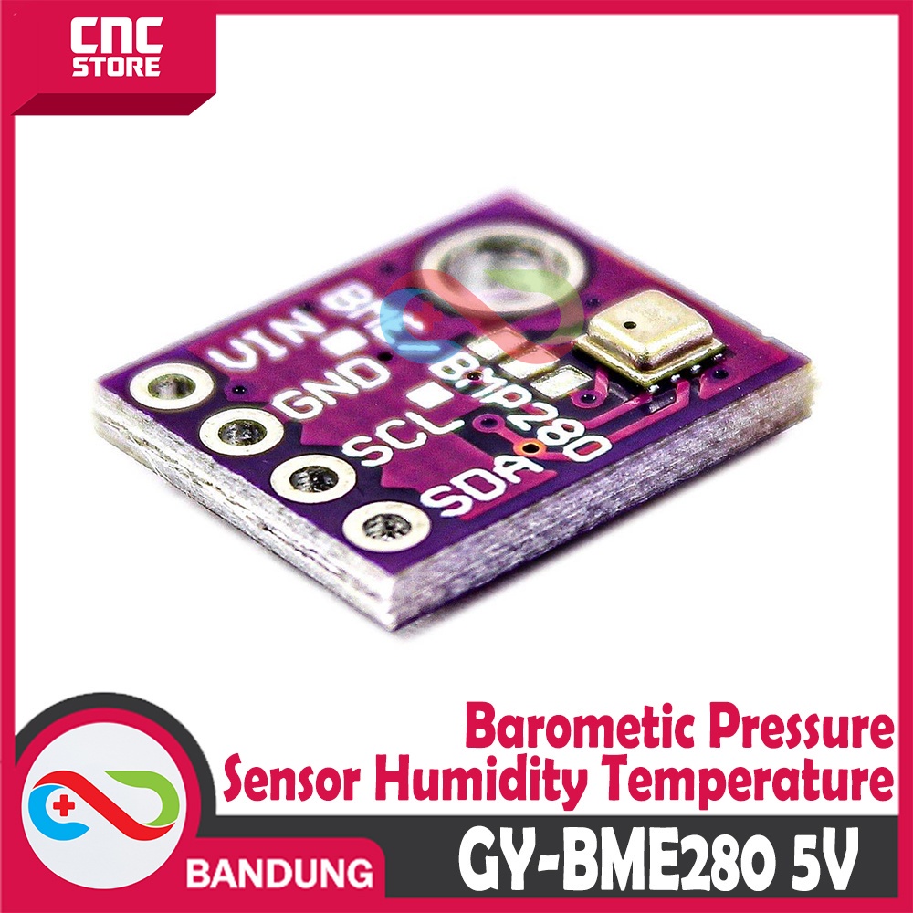 Gy-bme280 BAROMETIC PRESSURE SENSOR HUMIDIFIER TEMPERATURE SENSOR I2C ...