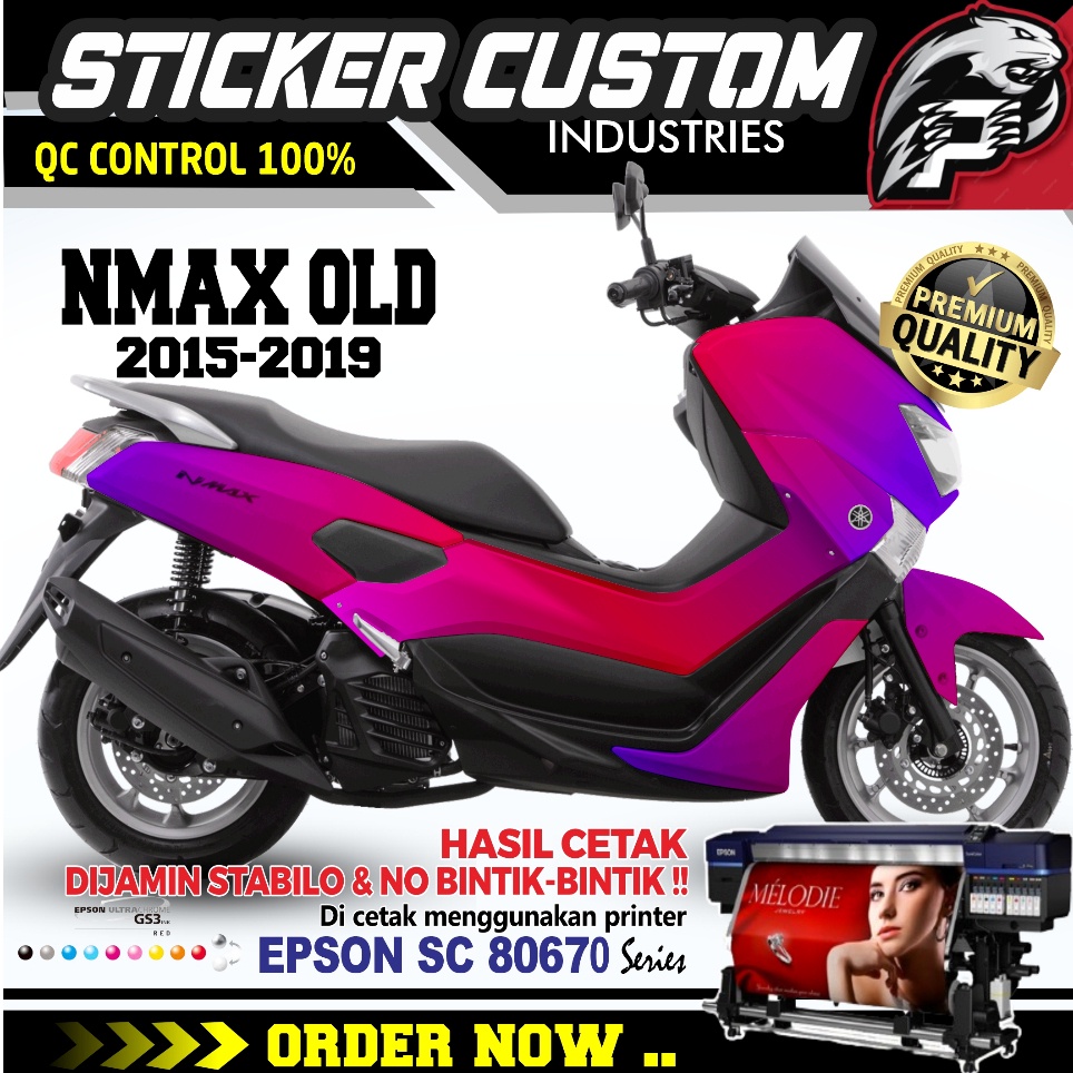 Decal Sticker Yamaha Nmax 155 Old Fullbody 2015-2019 Decal Sticker Nmax ...