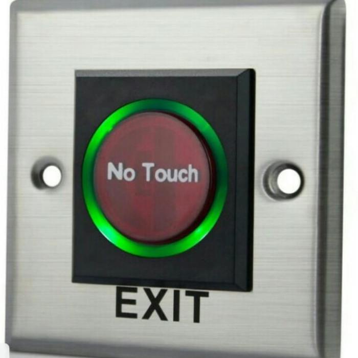 Exit Button No Touch Stainless Access Door Control Push Infrared ...