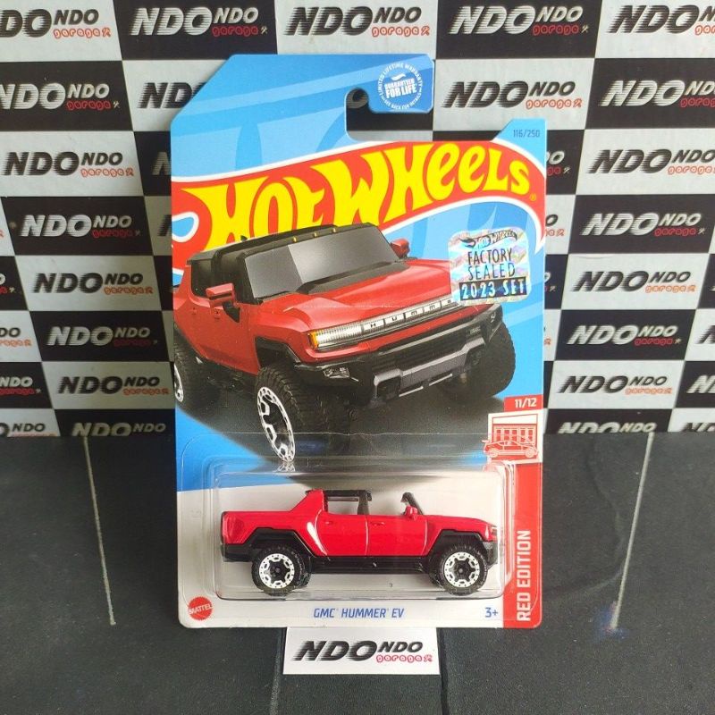 Hot Wheels GMC Hummer EV Red Edition - Factory Sealed 2023 | Shopee ...