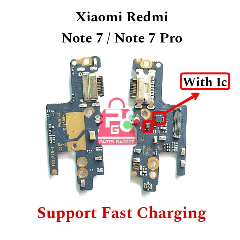 Xiaomi Redmi Note 7 7 Pro Charger Connector With Ic Pro Pcb Board Usb ...