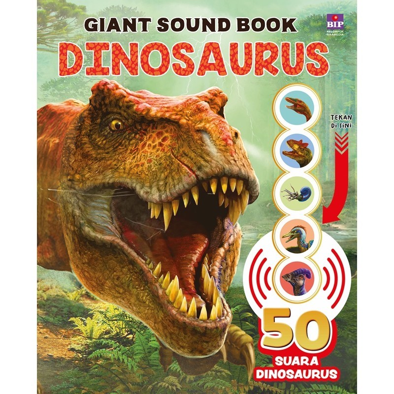 Giant Sound Book: Dinosaur | Shopee Malaysia