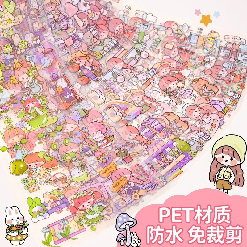 Cartoon Long MOMO Character Sticker | Shopee Malaysia