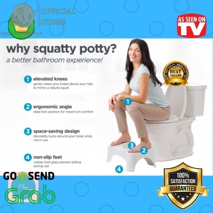 Anti Constipation Squatty Potty Do Toilet Seat Footing | Shopee Malaysia
