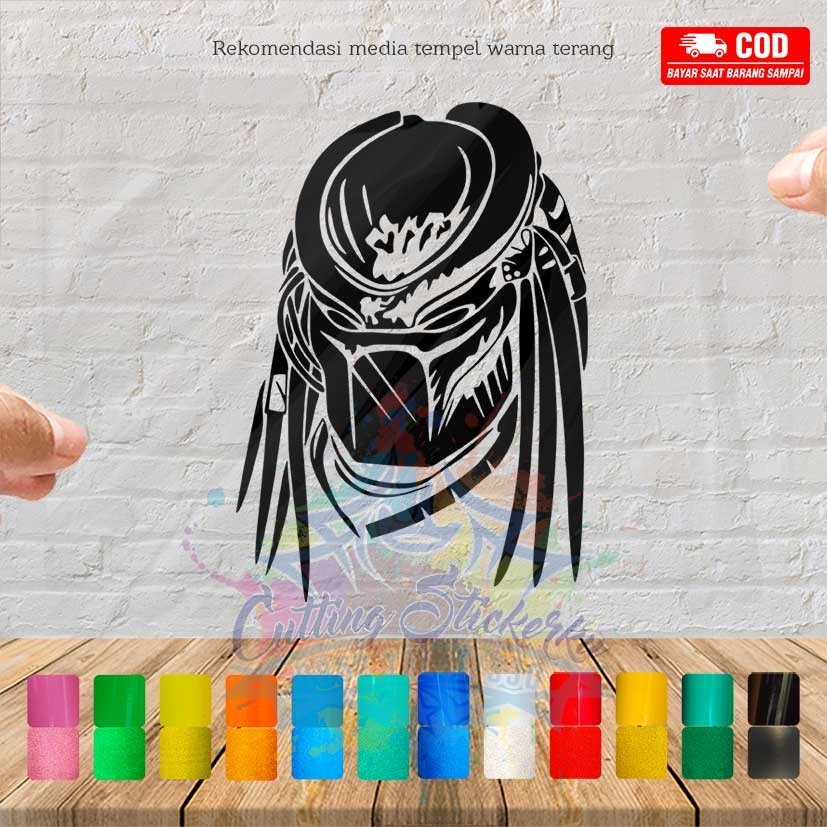 Cutting Sticker Predator Hunter Variation Motorcycle Car Sticker ...