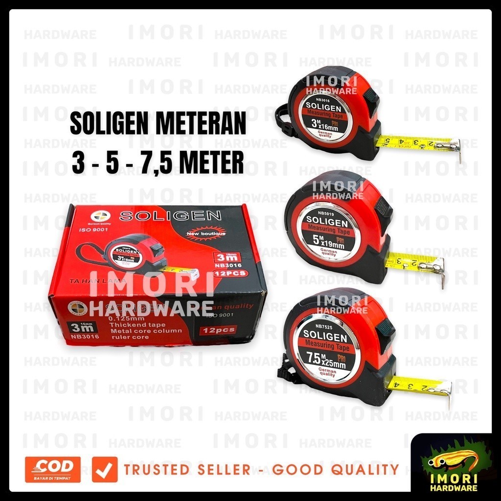 New!! Building Rubber Meter Roll 3 5 7.5 M Measuring Tool Roller ...