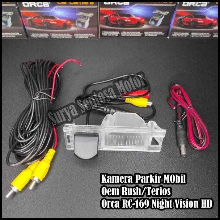 New OEM Reverse Parking Camera TOYOTA RUSH PNP ORCA RC-169 NIGHT VISION ...