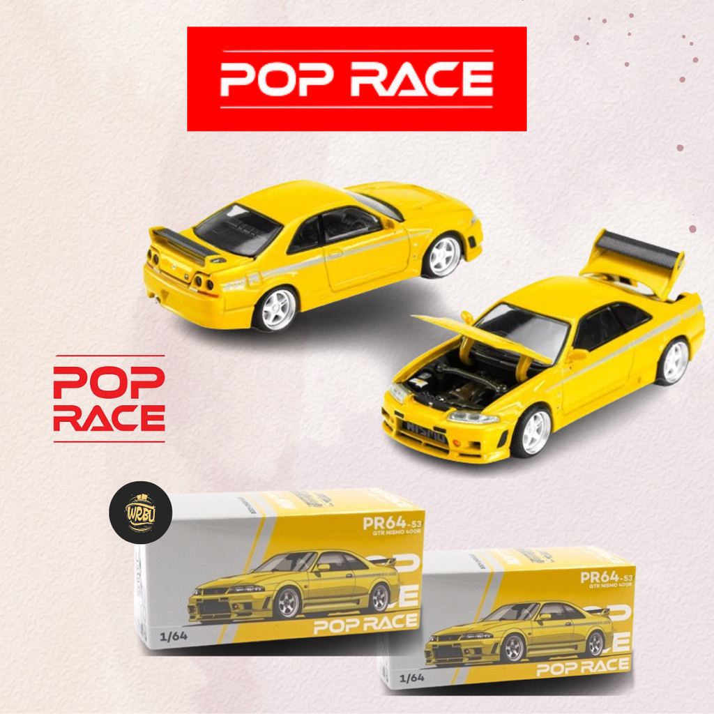 Pop Race Nissan R33 Yellow | Shopee Malaysia