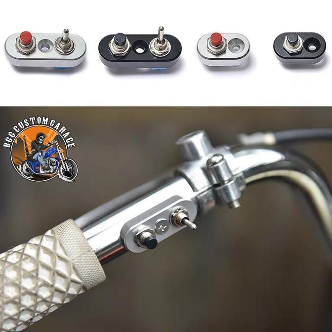 Custom Siwtch Handlebar. Handlebar Outboard Switch. Bobber Chopper ...