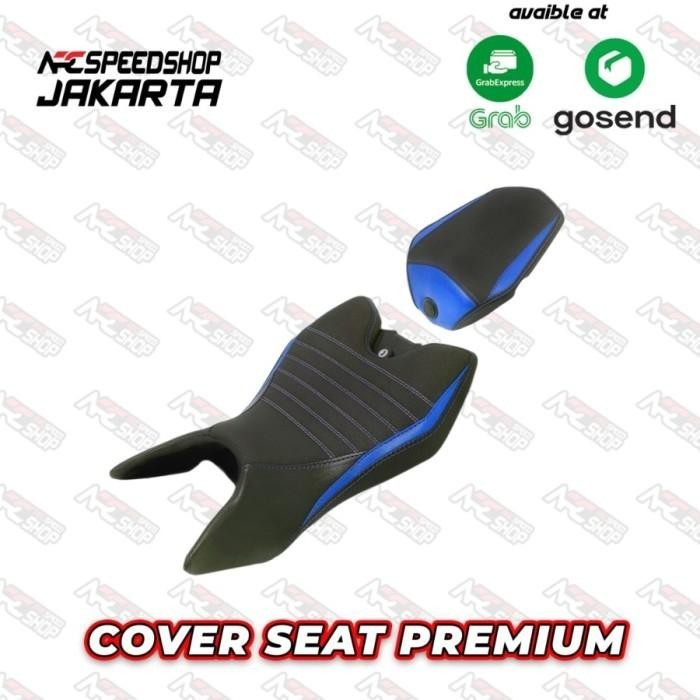 Luimoto Replica R15 V3 Blue Leather Seat Cover Set PNP Premium | Shopee ...
