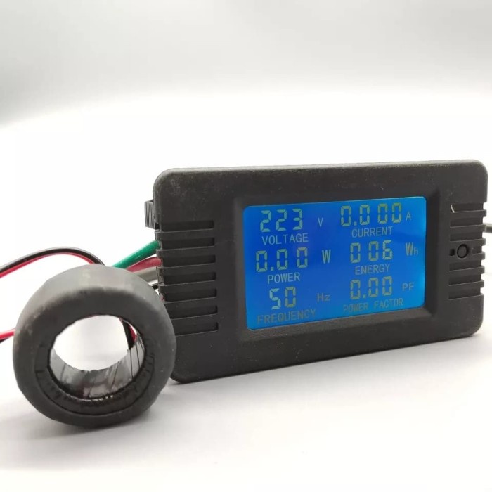 Meter Volt Ampere Energy Frequency Power Factor Panel Dete Current ...