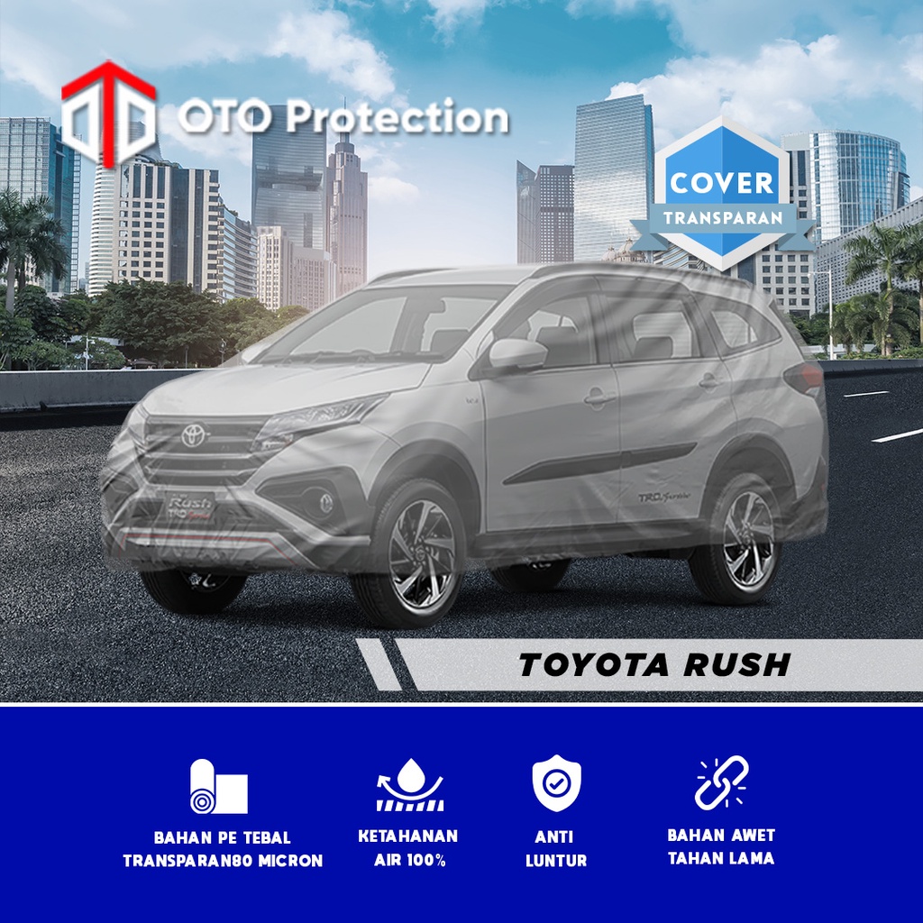 Toyota Rush Transparent Car Cover | Shopee Malaysia
