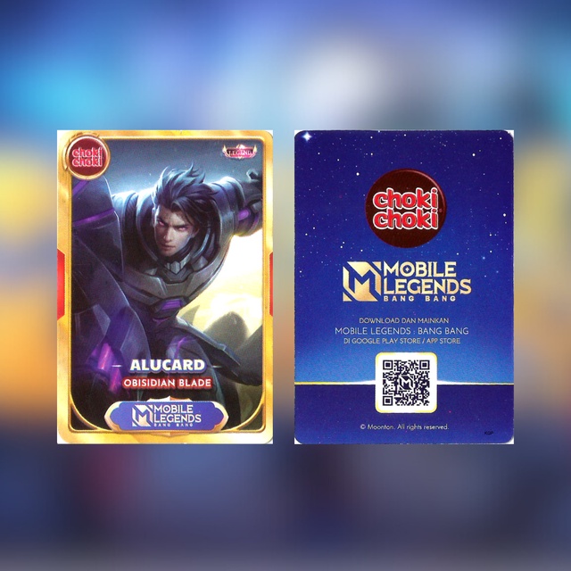 Mobile Legends Choki Choki Alucard Obsidian Blade Card | Shopee Malaysia