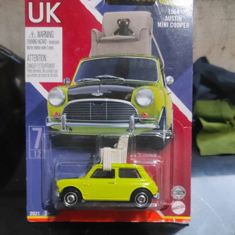 Matchbox 1964 Austin Mini Cooper card UK (Mr.bean) | Shopee Malaysia