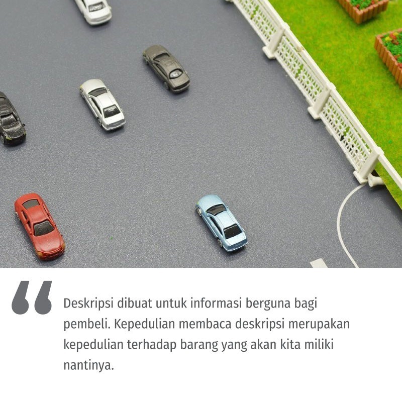 Miniature Car Mockup Diorama Terrarium Scale 1/75 - OO36XL | Shopee ...