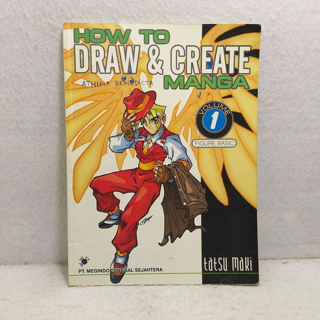 How To Draw & Create Manga Vol 1 Basic Figure Book - Tatsu Maki ...