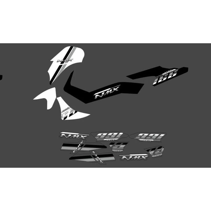 Nmax New 155 Transparent Sticker Striping with Vietnam Motif, variation ...