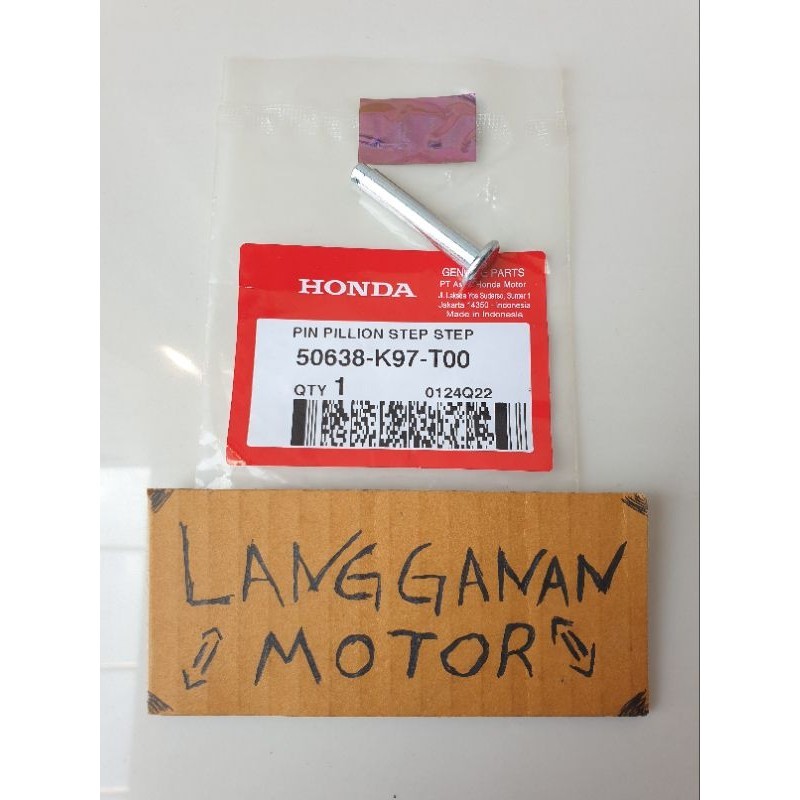 ORIGINAL AHM PIN PILLION STEP IRON FOOTSTEP NAIL PCX 150 ADV 150 ...