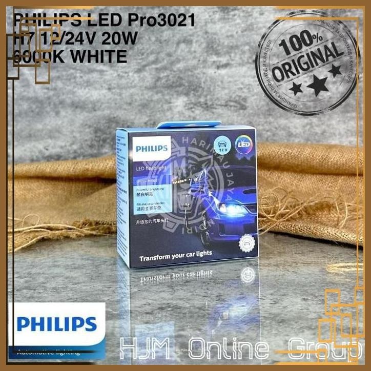 [TGA] Philips ULTINON ESSENTIAL G2 LED H7 Light Bulb 12V-24V 20W 6500K ...