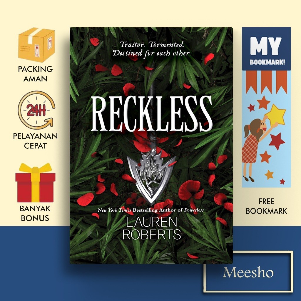 Reckless (The Powerless Trilogy, 2) by Lauren Roberts (English) | Shopee Malaysia