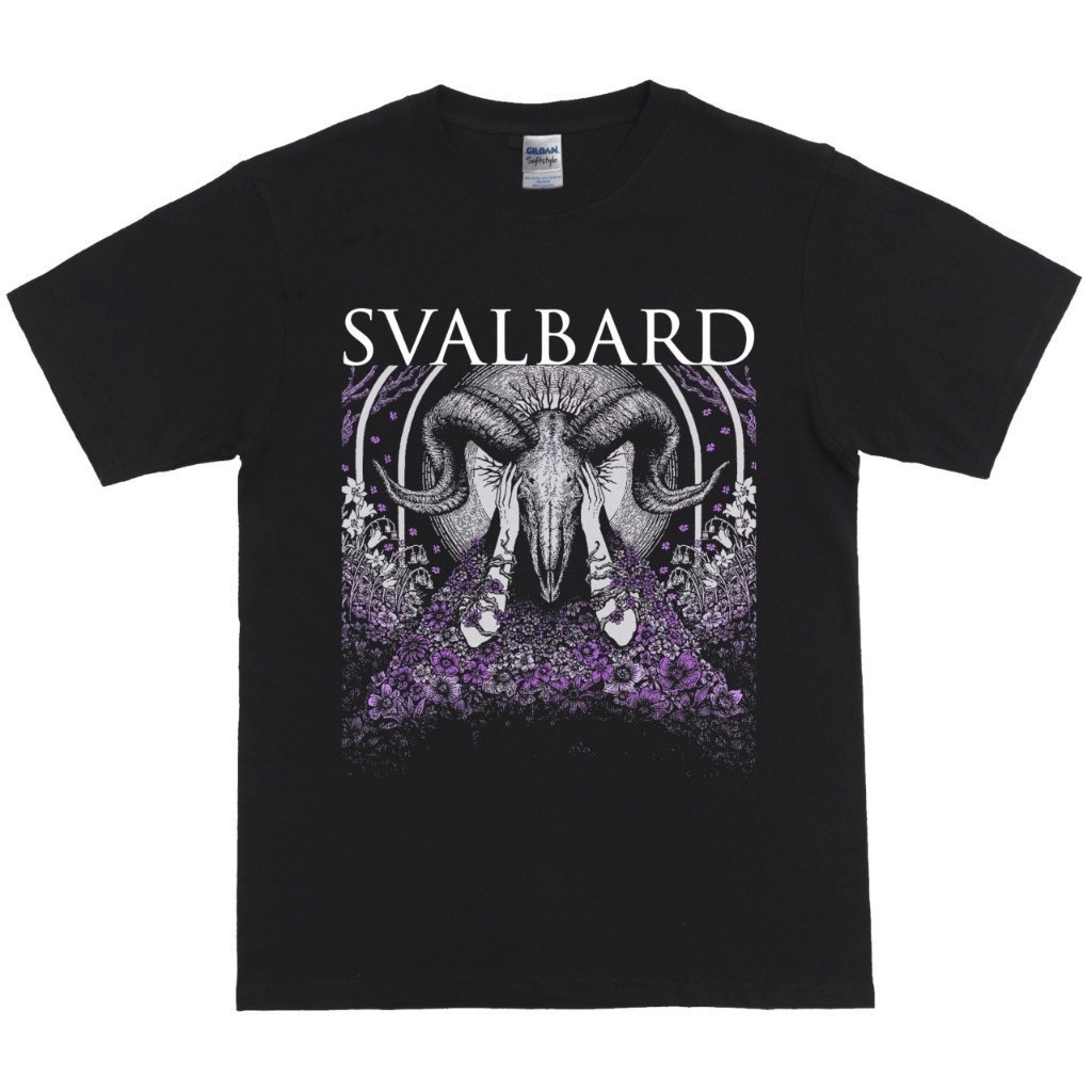 Svalbard The Weight Of The Mask Band Men's T-Shirt | Shopee Malaysia