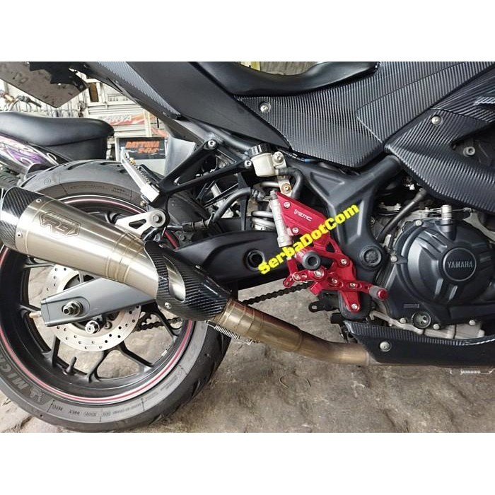 Footstep Underbone R25 R15 Vixion MT15 MT25 Xabre GMC EMC not nui bike ...