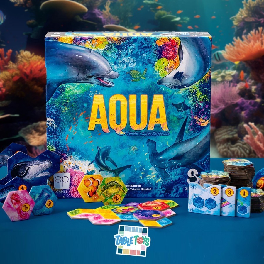 Aqua: Biodiversity in the Oceans Board Game | Original Boardgame ...